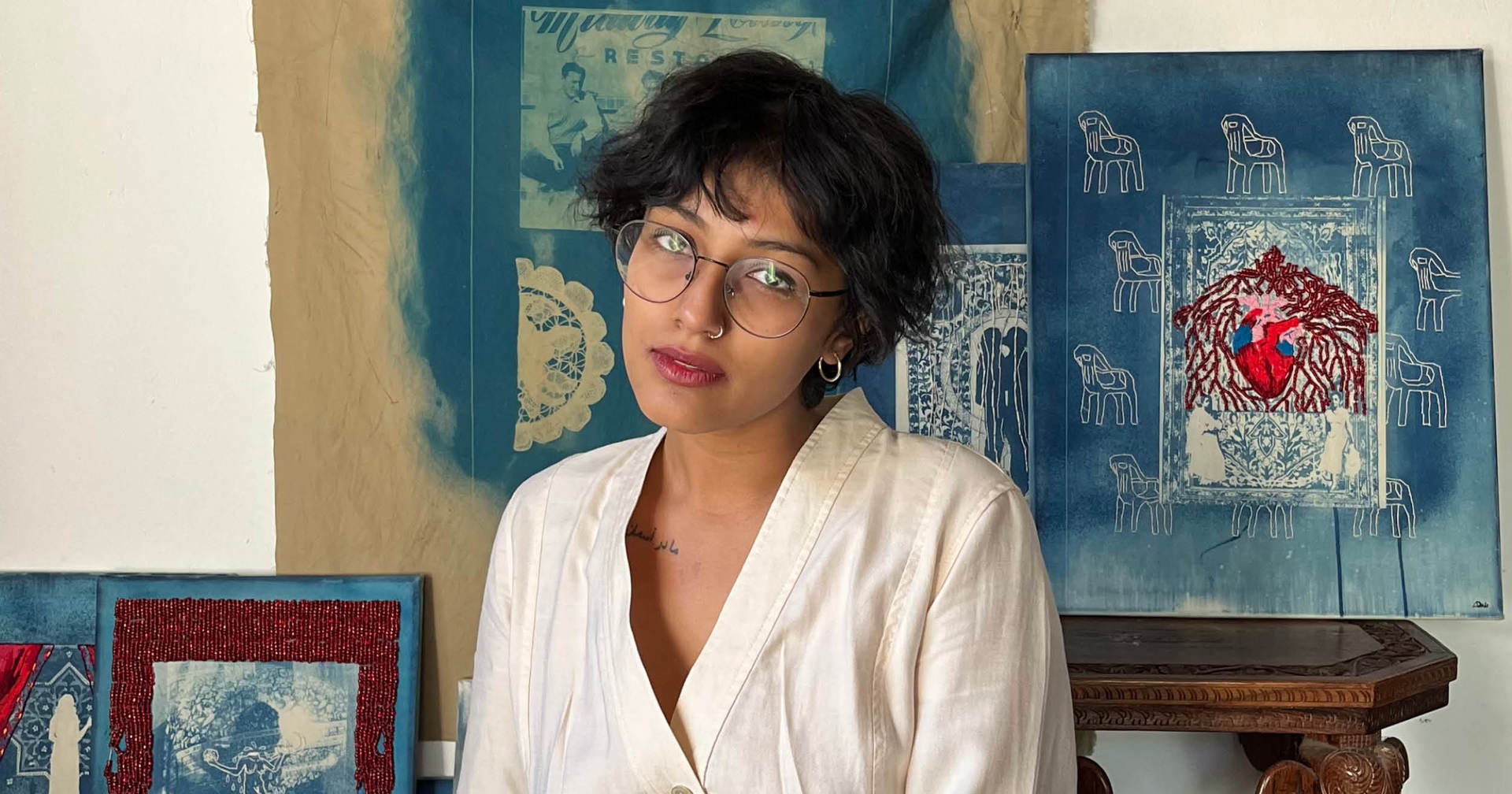 Fine-artist Alka Dass on stitching the language of her lineage - CEC